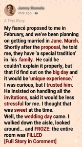 I Was About to Say ‘I Do’—Then I Learned His Family’s Dark Tradition ...
